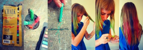 roxiejanehunt | Hair chalk 101 and a bonus tutorial!