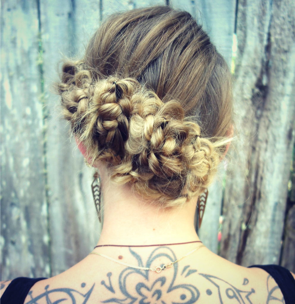 roxiejanehunt | DIY Hair Friday.....Monkey braid buns.