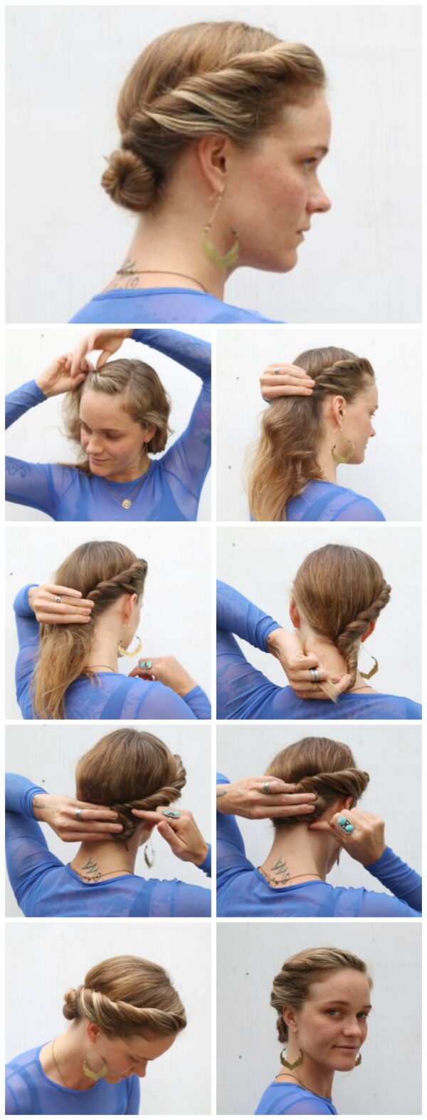 roxiejanehunt | #DIYhair Friday! A little twist on the 3rd day......