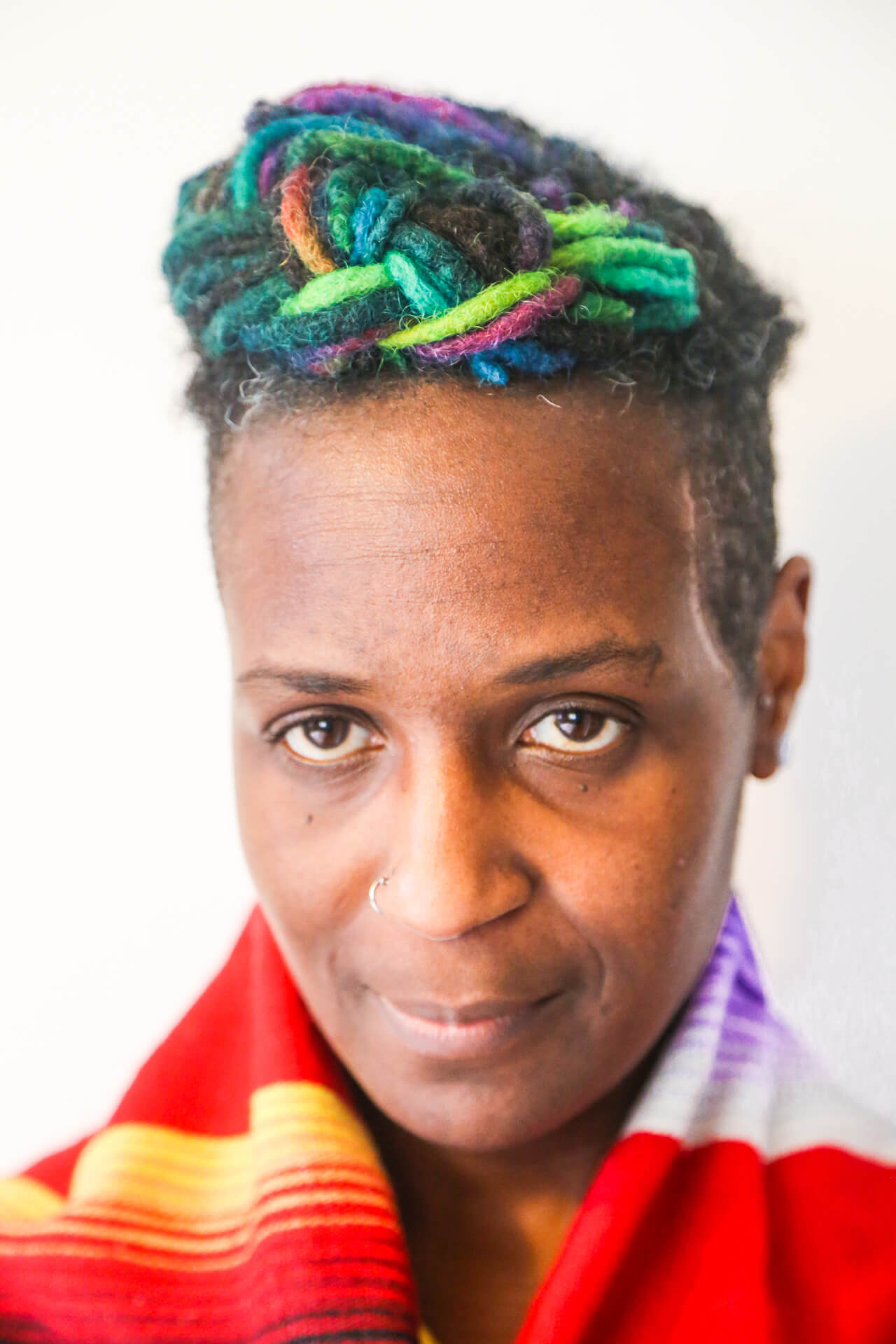 roxiejanehunt | Finger Painting Haircolor: Rainbow Locs